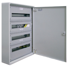 MEHLER AFM-1B Installations-Flachvert. AP, 3x22TE,B565xH505xT130mm ...